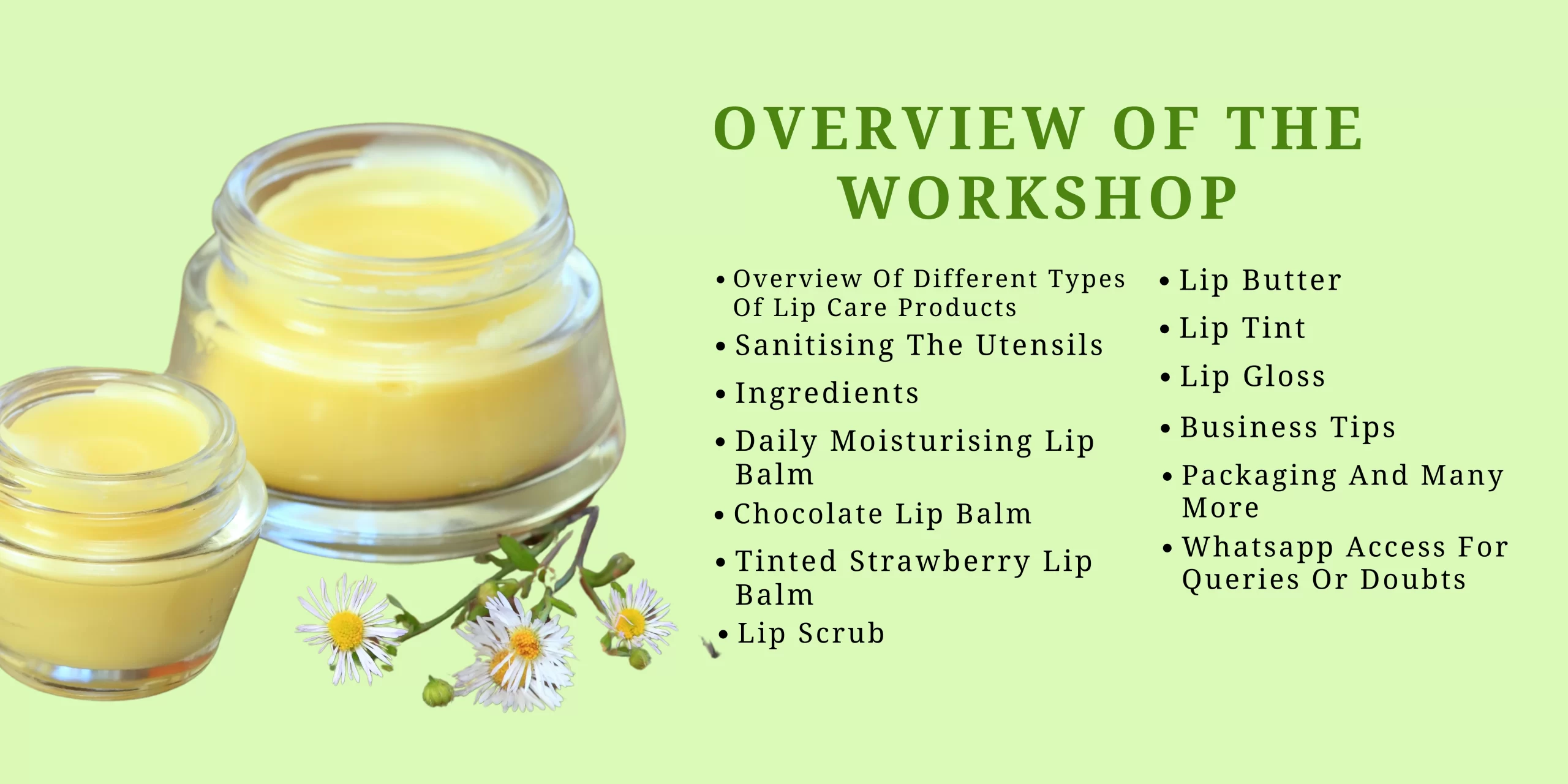 Lip Care Workshop – Svadha